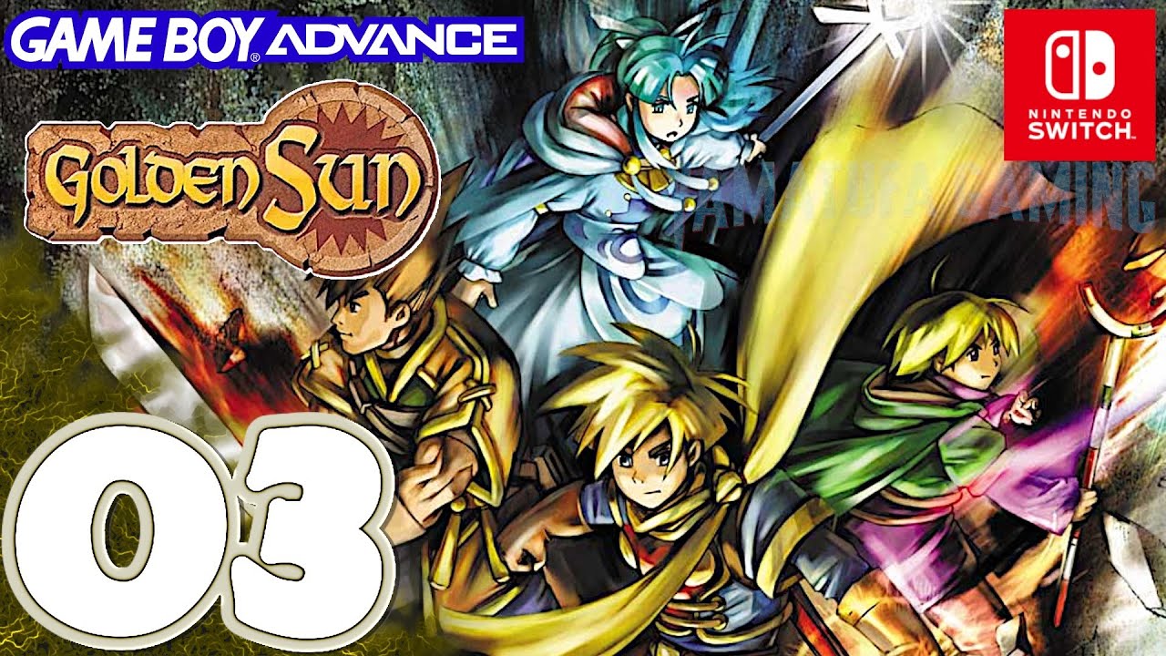Golden Sun (Game Boy Advance) [Switch] Gameplay Walkthrough Part 3 | No ...