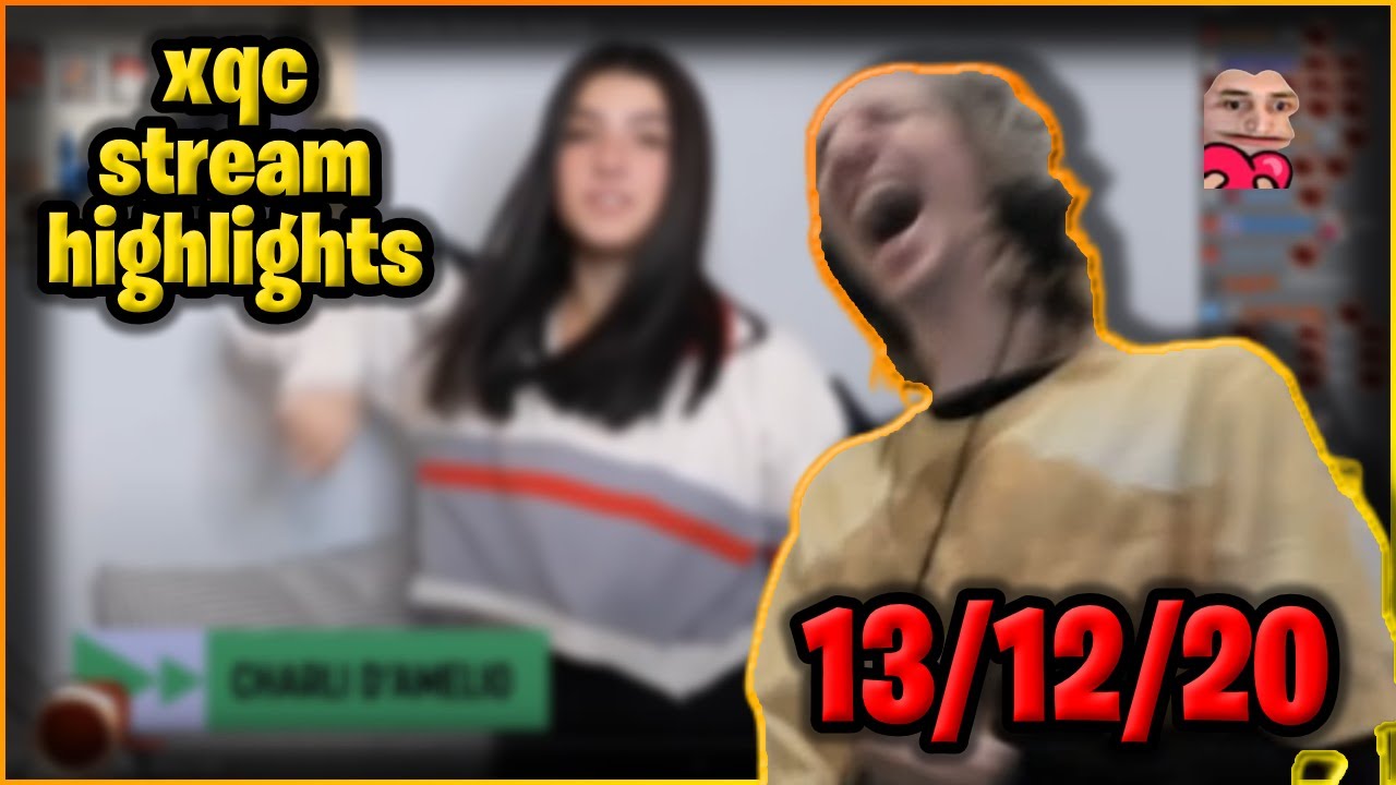 xQc dances like Charlie D'amelio | xQcOW stream highlights w/ chat 14 ...