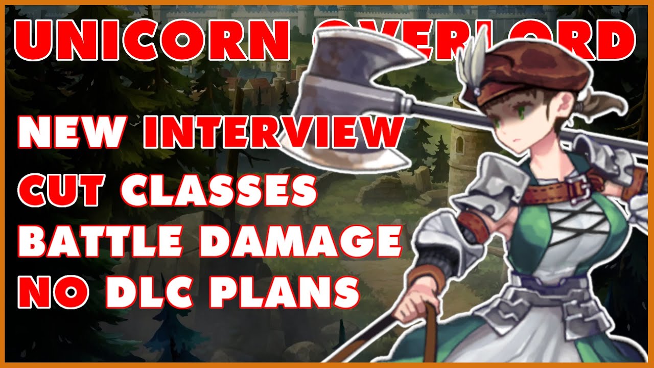 Unicorn Overlord | NEW Interview | Cut Classes, No DLC Plans - YouTube