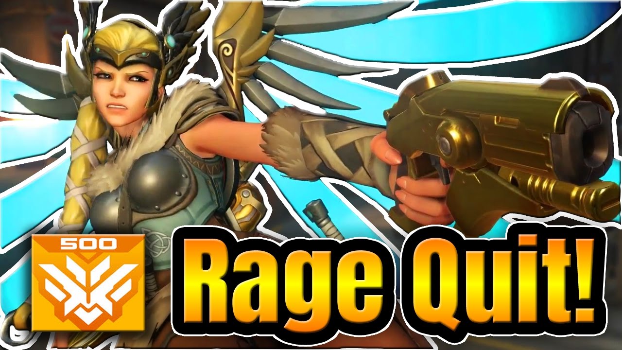 Overwatch | Making A Top 200 Rage Quit! [PS4] - YouTube