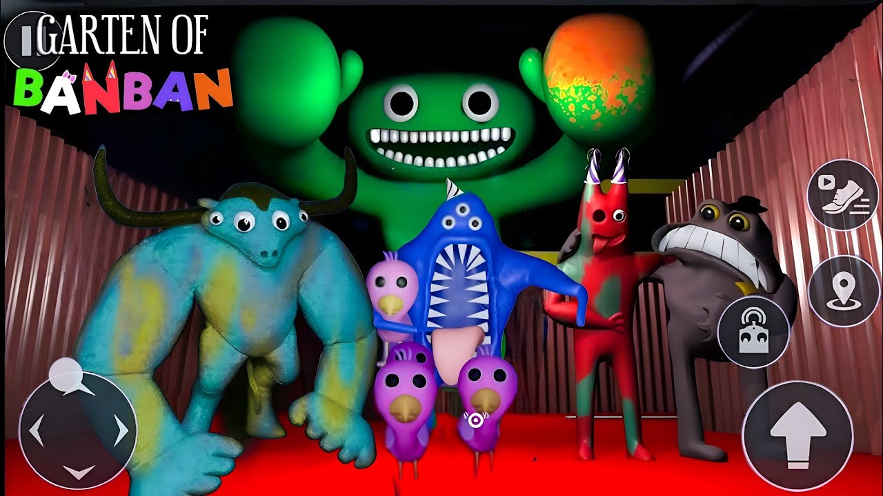 Garten of Banban Monsters & Bosses Revealed (Complete Storyline) New ...
