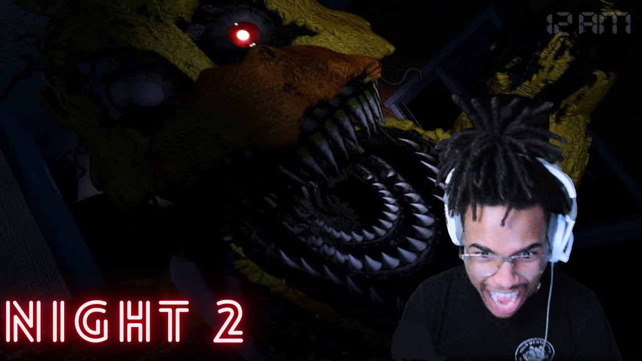 I COULDN'T FINISH NIGHT 2! FNAF 4 PLAYTHROUGH PART 1 - YouTube