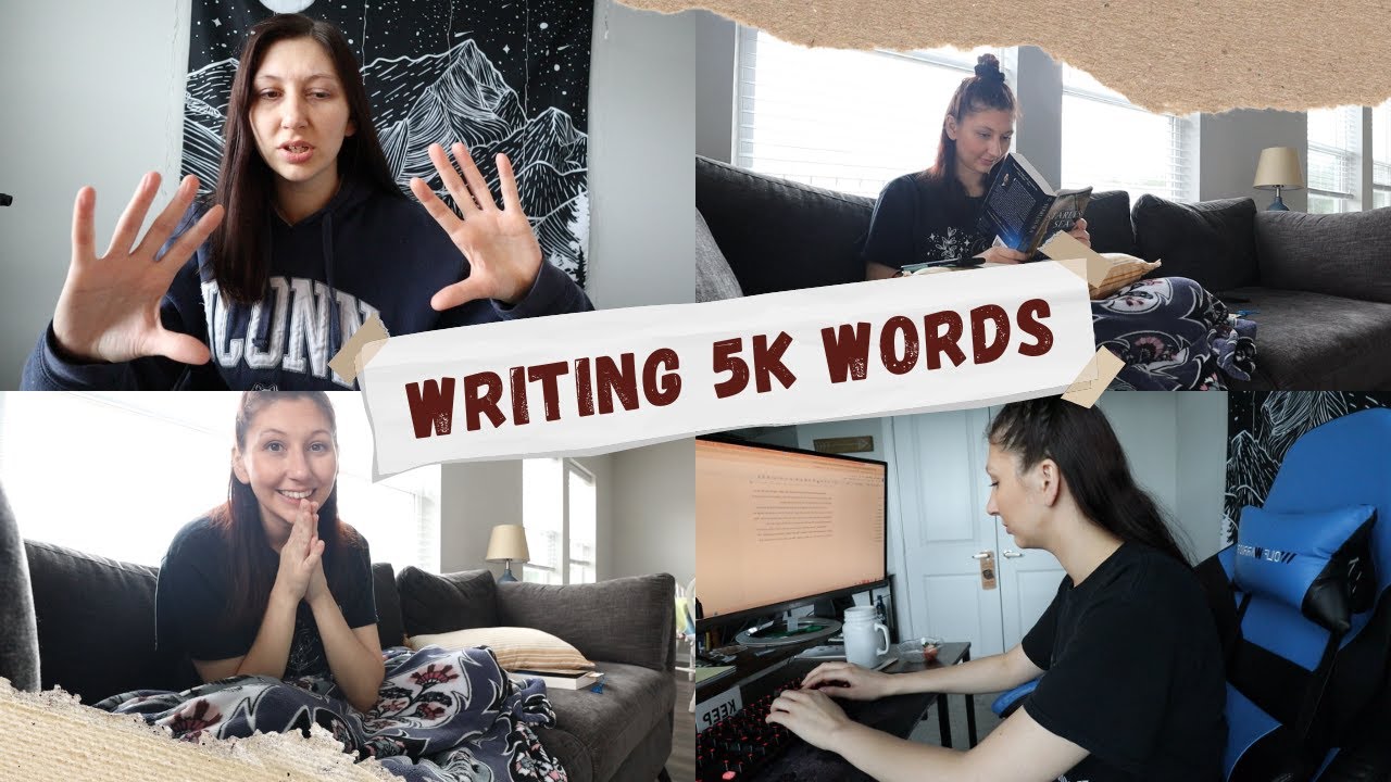the chillest 5k writing challenge ever // a lot of writing & a little ...