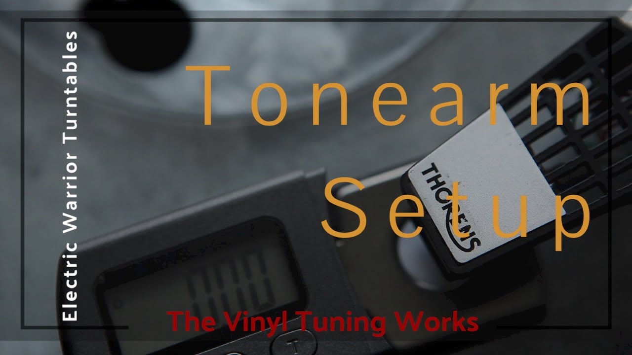 Tonearm Setup - Beginners Calibration - Quick Start - YouTube