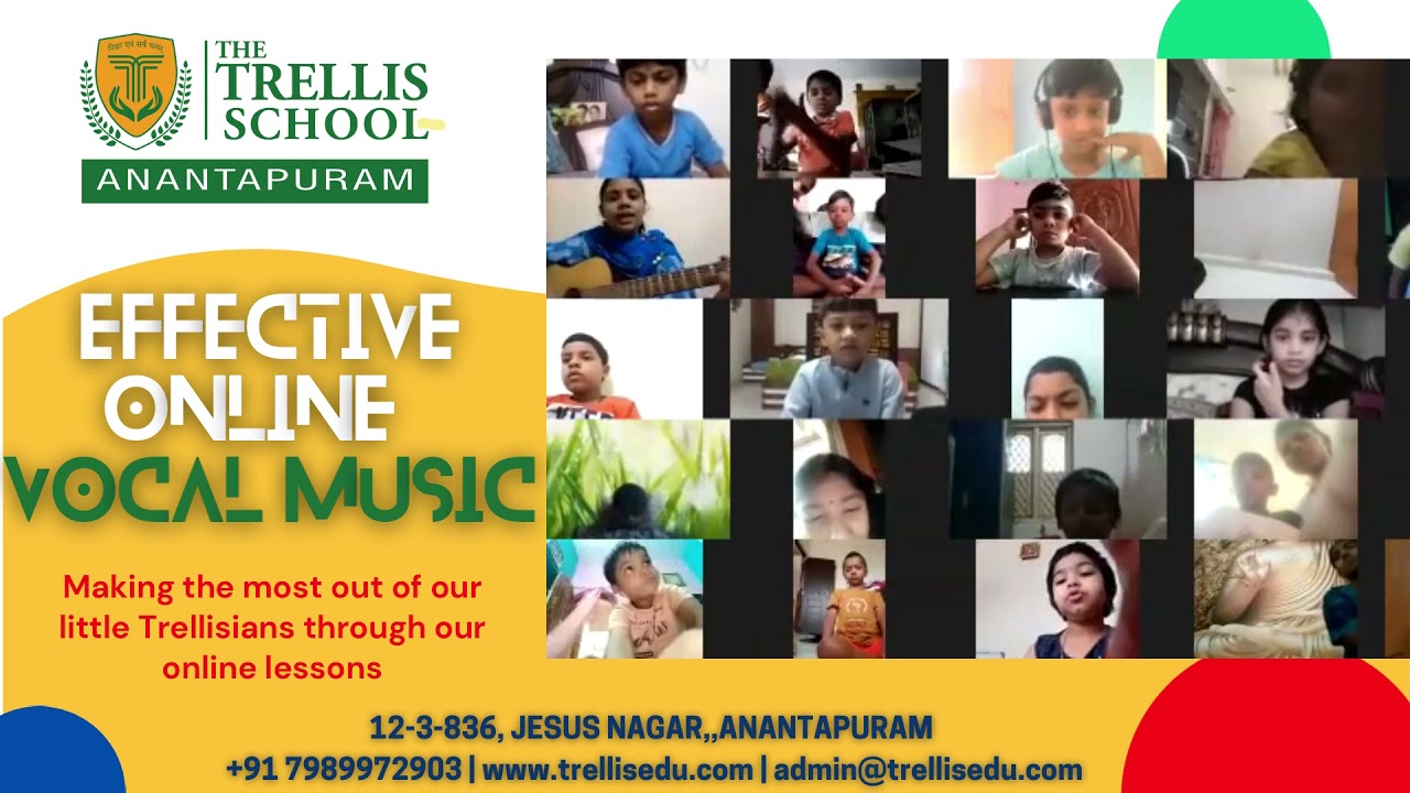 THE TRELLIS SCHOOL, ANANTAPURAM - effective Vocal Music - YouTube