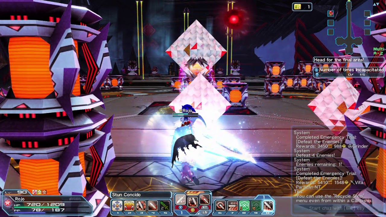 [PSO2] Solo Ship Infiltration Ultimate Quest - YouTube