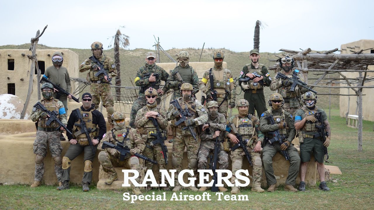 Special Airsoft Team RANGERS. "Raid into an Afghan village" - YouTube