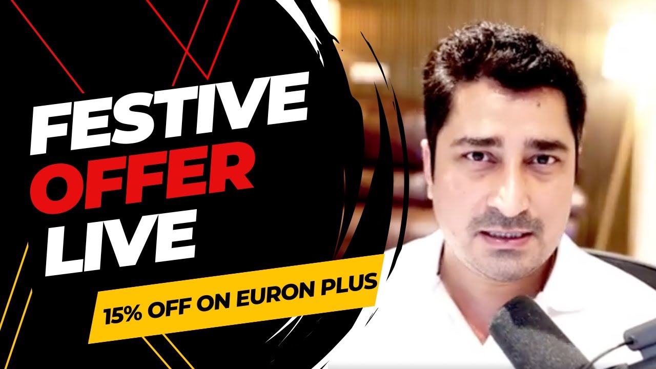 Festive Season Live Offer – Grab 15% OFF on Euron Plus! - YouTube