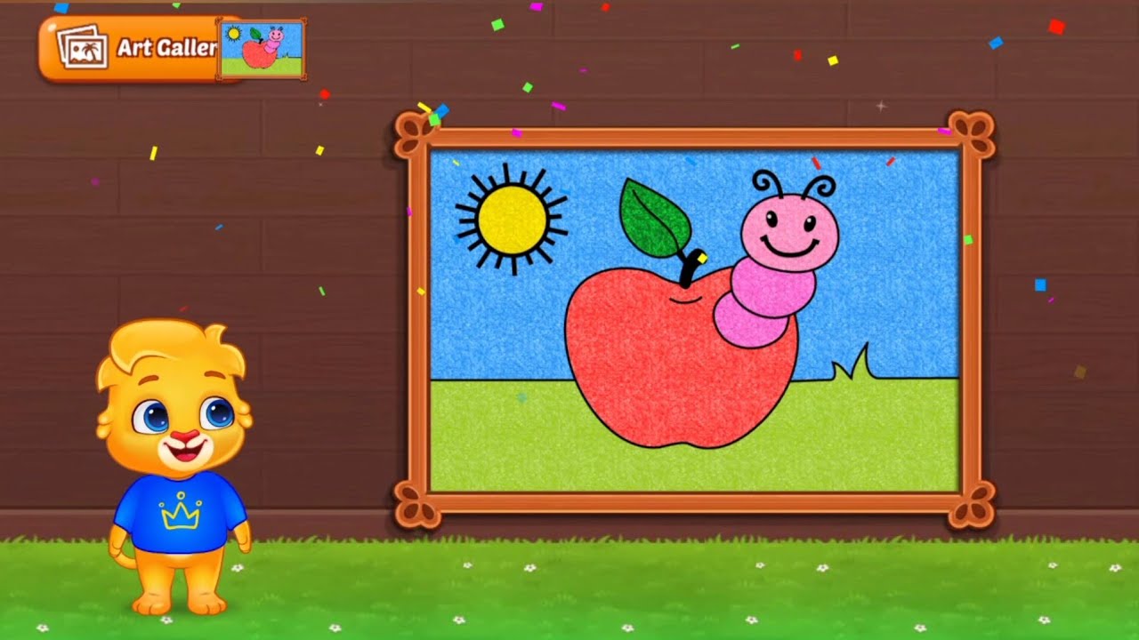 Coloring Games for Kids : Coloring Book, Kids Cartoons Painting ...