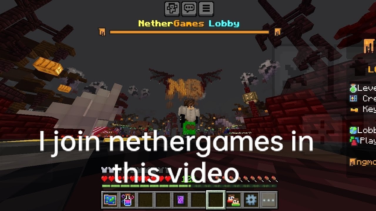 I play nethergames in Minecraft #minecraft - YouTube