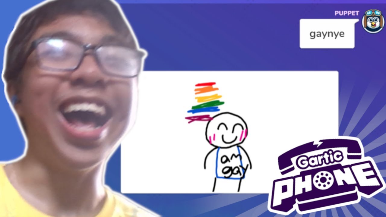 Gartic Phone is the funniest game ever - YouTube