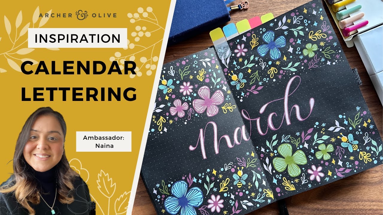 Hand Lettering Ideas for Each Month and Day in your Bullet Journal ...