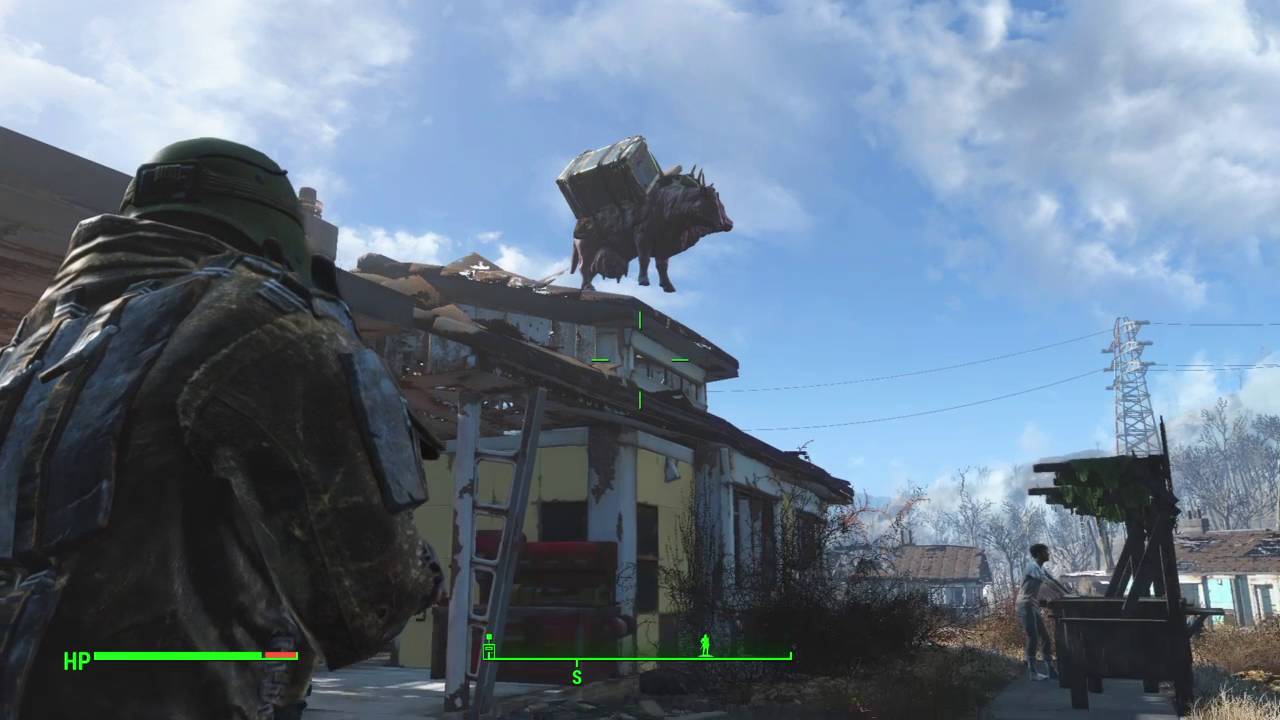 Fallout 4 Ummm Cow??? - YouTube