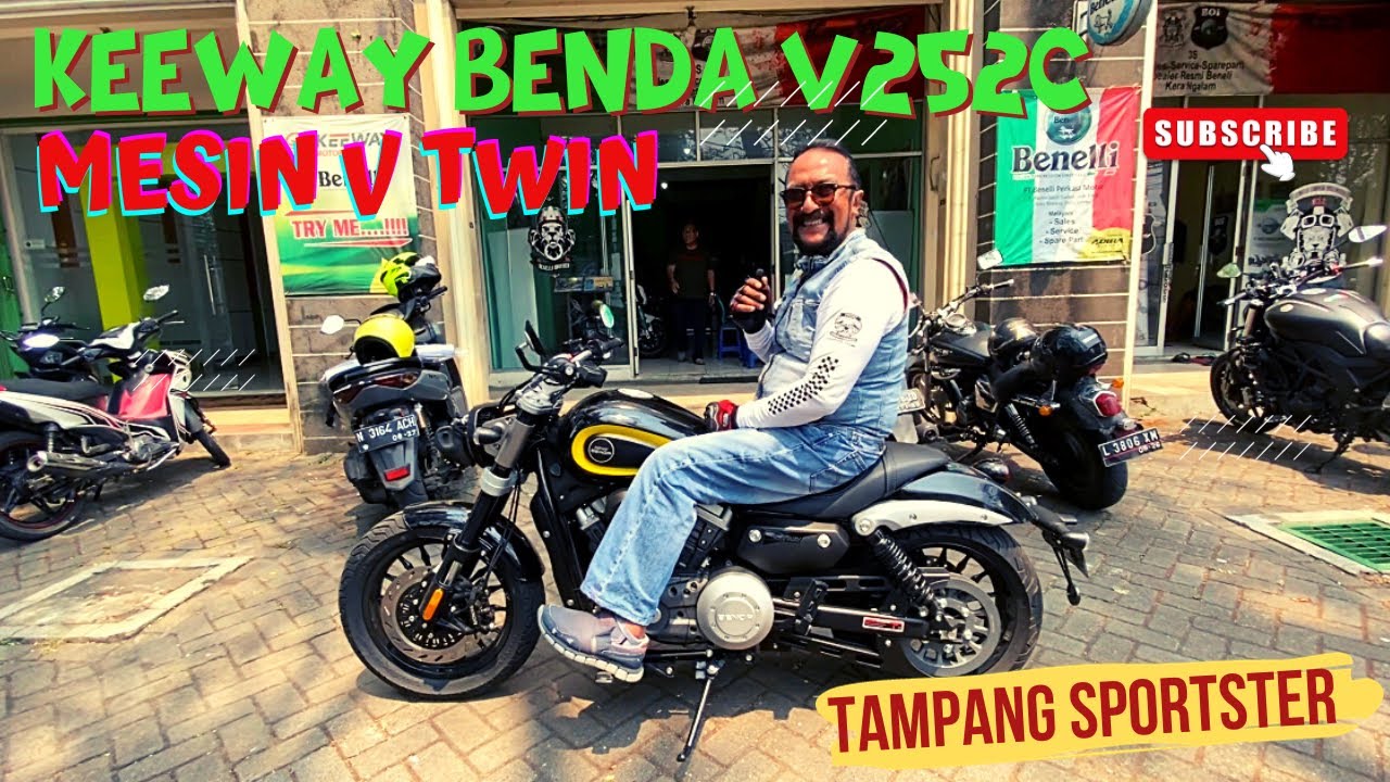 YANG DITUNGGU DATANG KEEWAY BENDA V252C | MESIN V TWIN HARGA MURAH ...