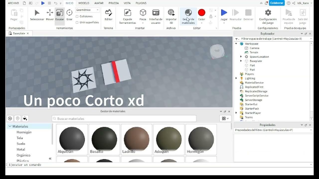 Como hacer el kill block o brick de roblox studio | Xan StudioYT - YouTube