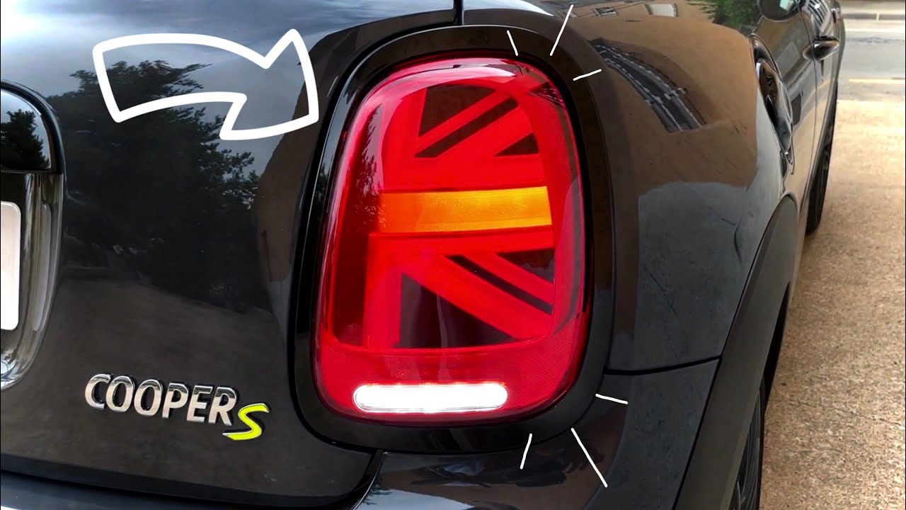 Como instalar Luces Traseras Union Jack - Mini Cooper F55 F56 2014 ...