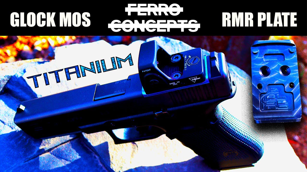 FERRO CONCEPTS RMR MOS TITANIUM PLATE - NEW! - YouTube
