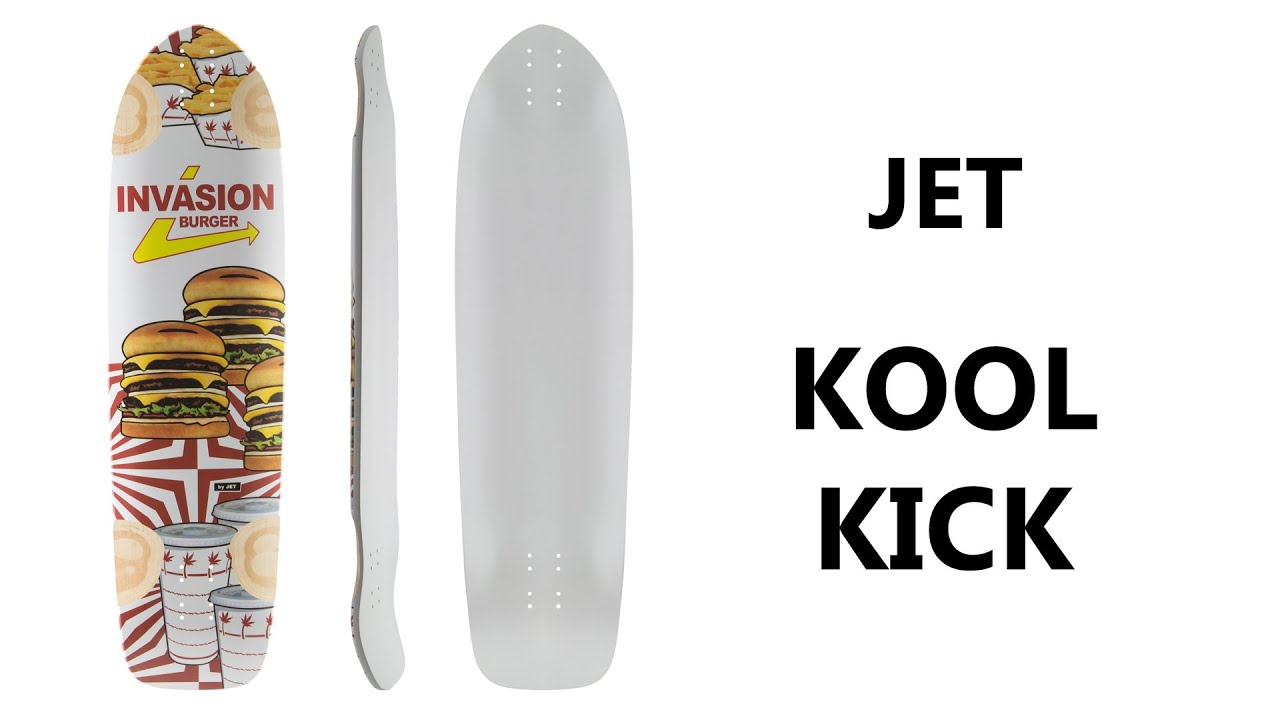 JET KOOL KICK DECK - X3M BOARDSHOP - YouTube