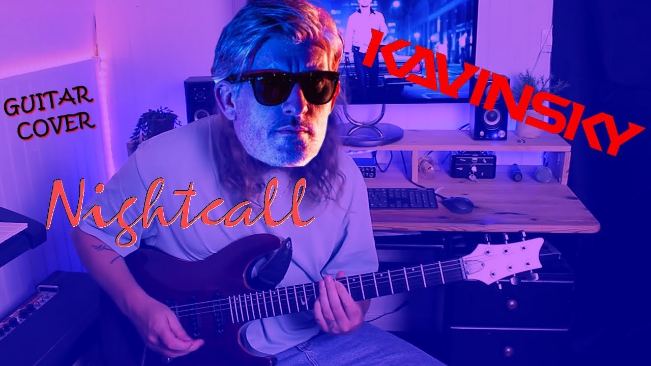 Nightcall - Kavinsky (Drive Soundtrack Guitar Cover) - YouTube