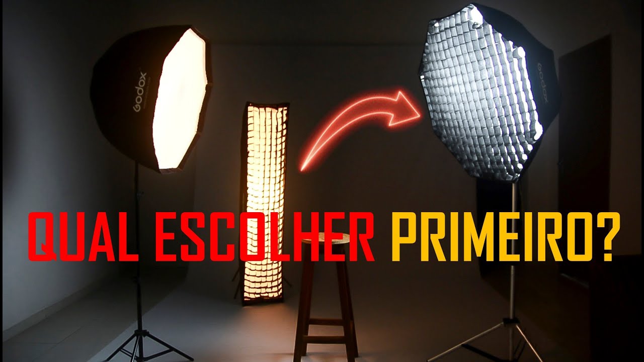 QUAL SOFTBOX/OCTOBOX COMPRAR PRIMEIRO - MODIFICADORES DE LUZ! - YouTube