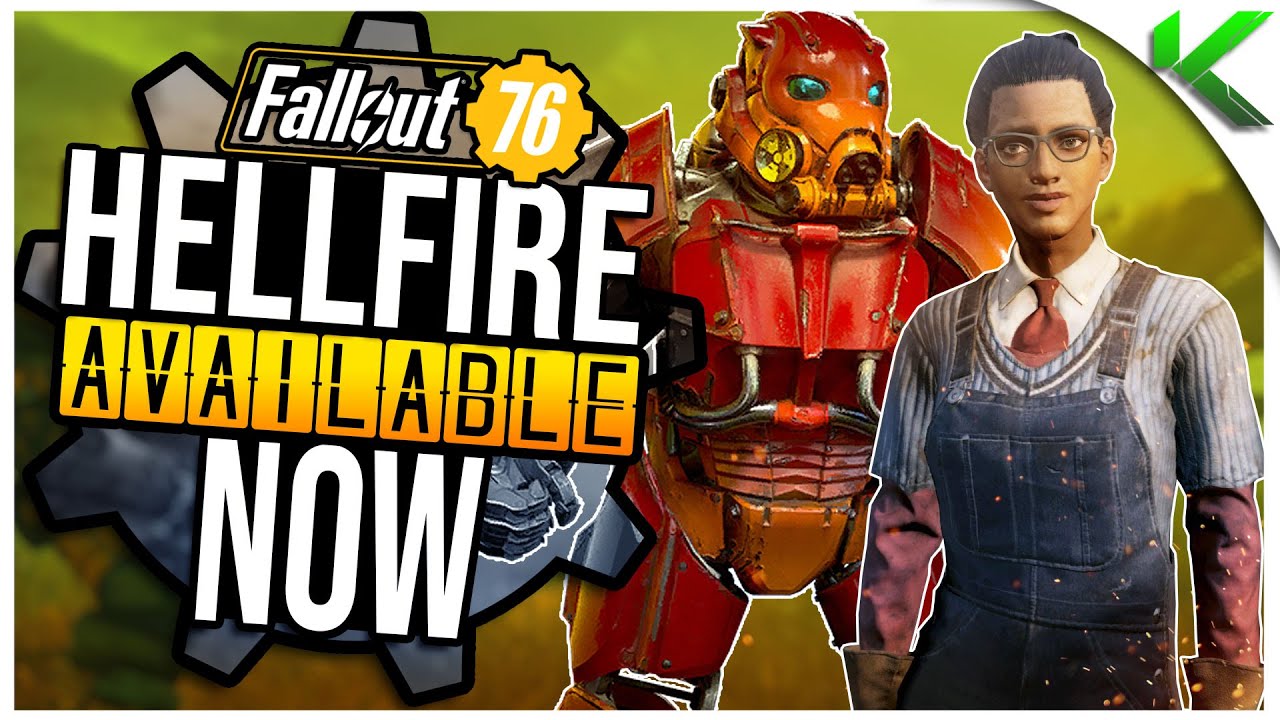 Hellfire Paint Job is Available NOW! | Fallout 76 - YouTube