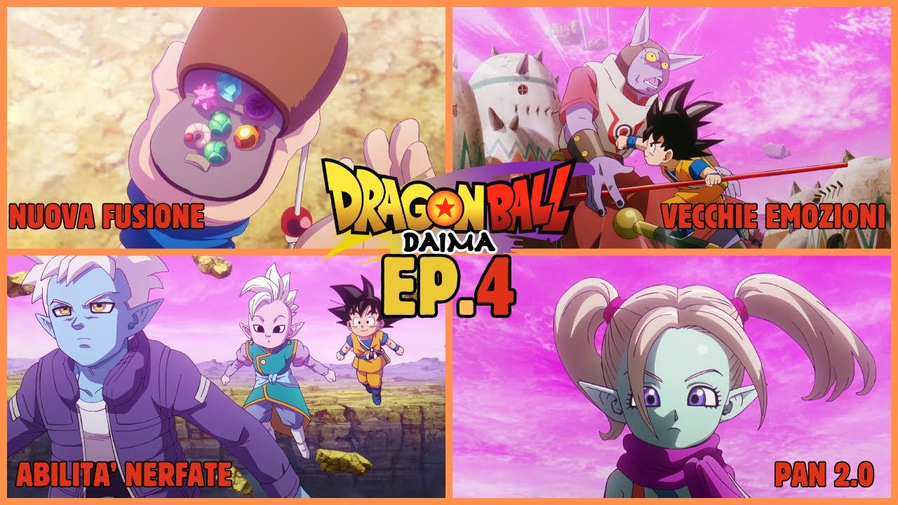 NUOVA FUSIONE IN ARRIVO | DRAGON BALL DAIMA EPISODIO 4 - YouTube