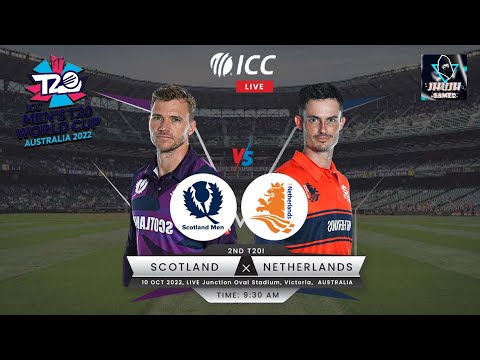 🔴 Live: SCO Vs NED Warm Up 2nd Match | Scotland vs Netherlands Live ...