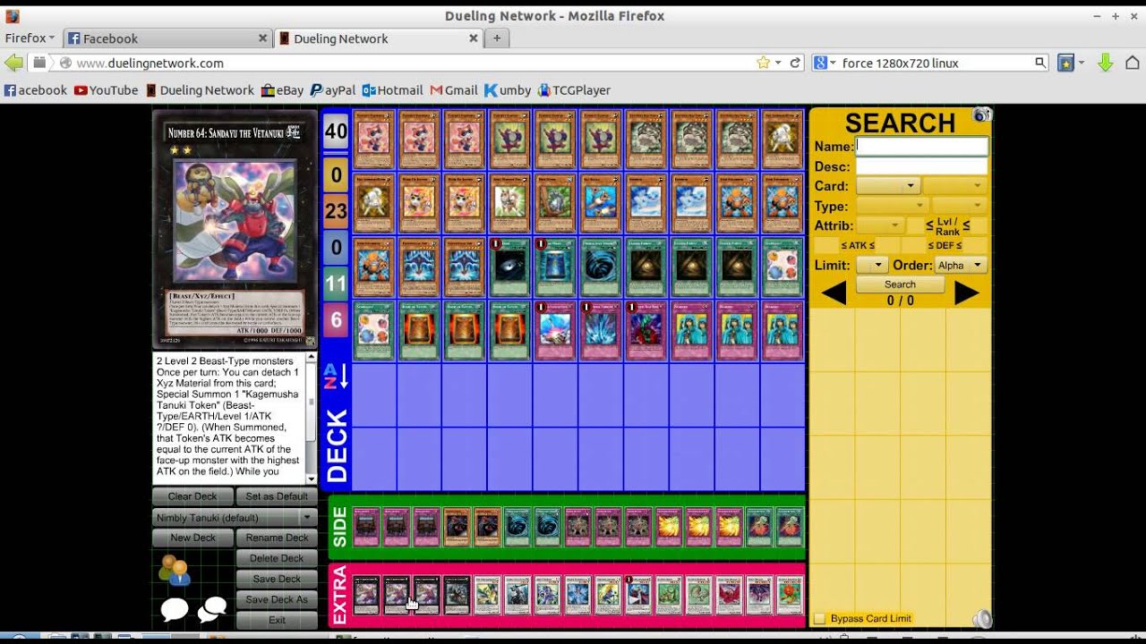 Tanuki Synchro Deck Profile! September 2013 - YouTube