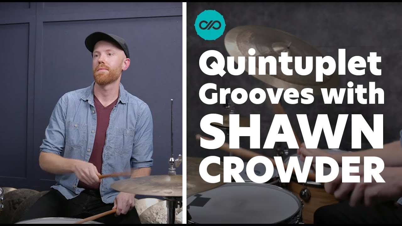 Shawn Crowder - Quintuplet Grooves (demo and solo) - YouTube