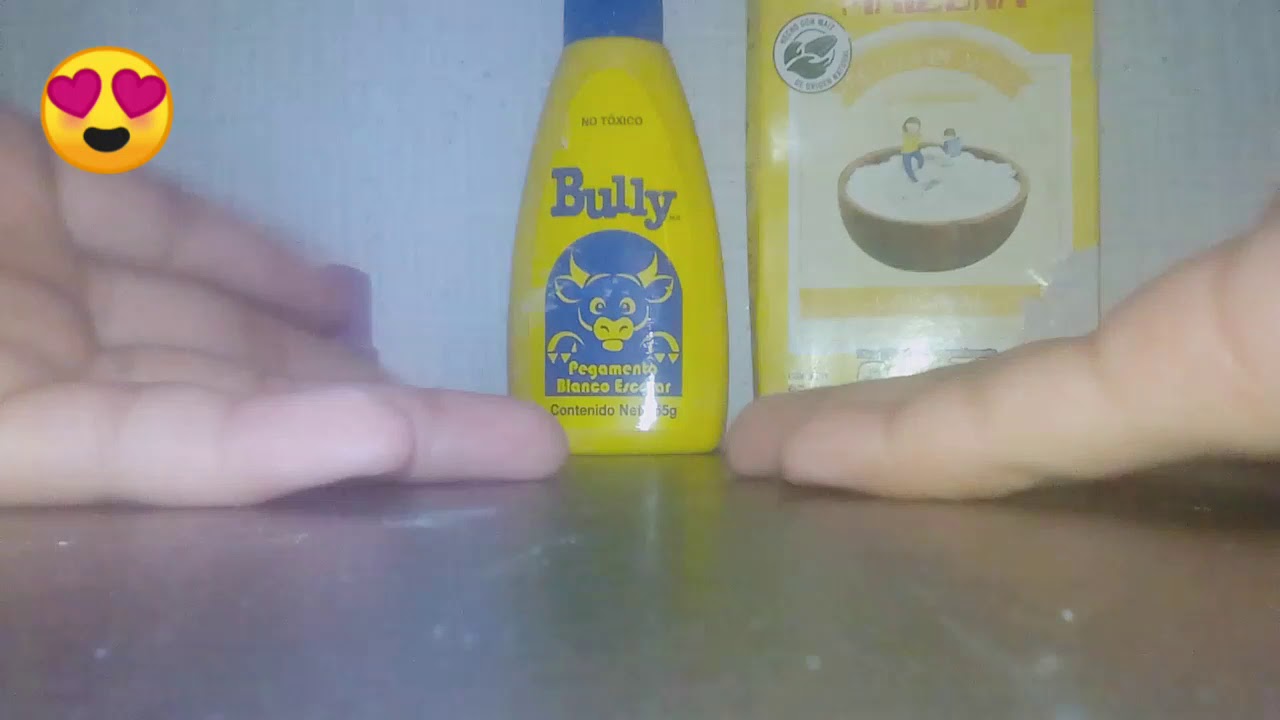 Cómo hacer SLIME de Maizena y Pegamento - YouTube