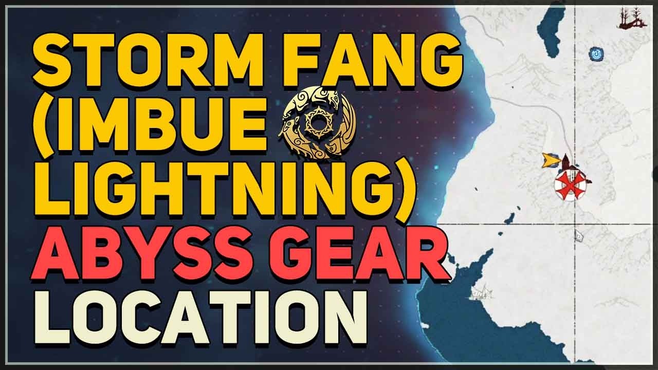 Abyss Gear Storm Fang (Imbue Lightning) Location Crimson Desert - YouTube
