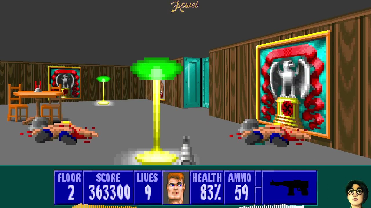Wolfenstein 3D Episode 1 - Escape from Castle Wolfenstein I am Death ...