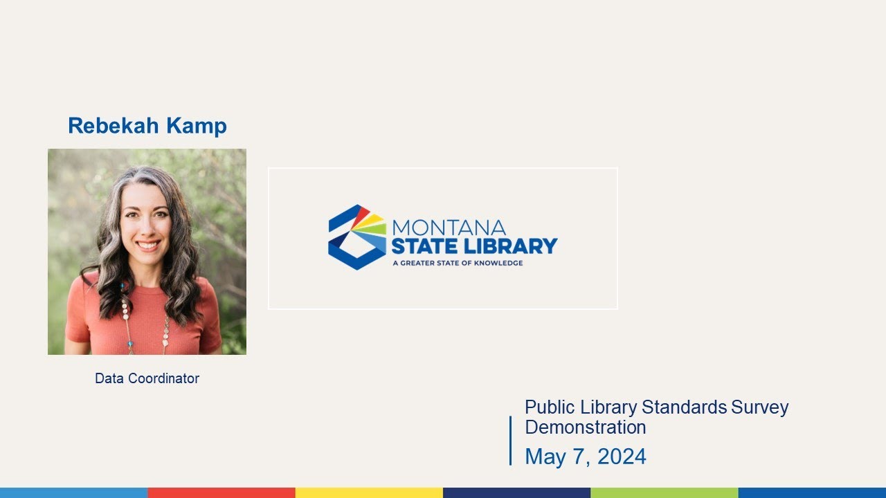 Public Library Standards Survey Demonstration (2024) - YouTube