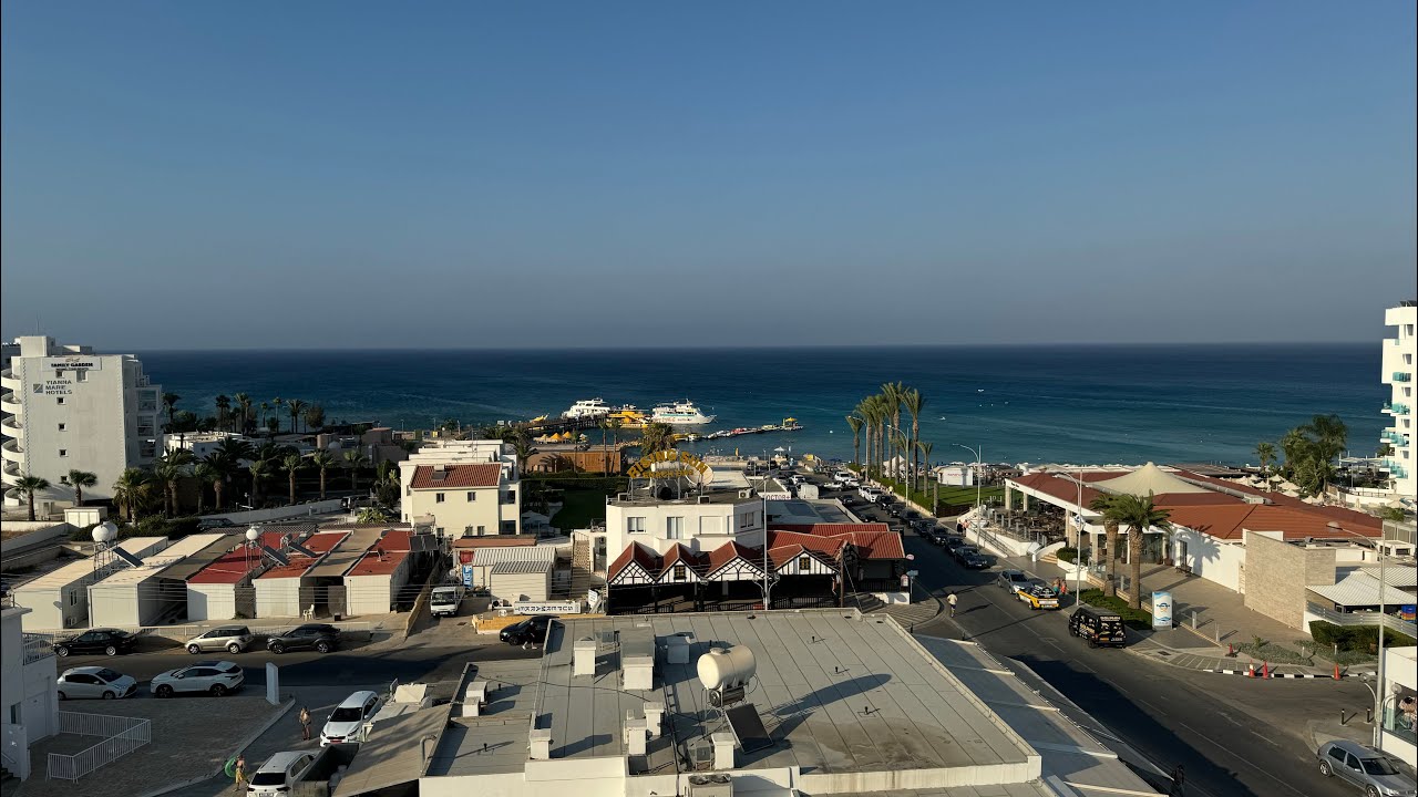 Panoramic view of protaras Cyprus from mandali hotel #mandala #protaras ...