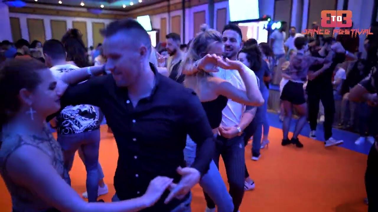 Daniel & Gatica - bachata social dance @B to B Dance Festival #danielydesiree #gatica - YouTube