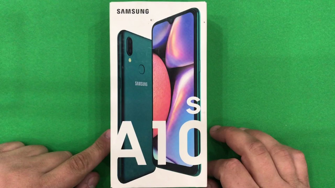 Samsung Galaxy A10s Green Unboxing - YouTube