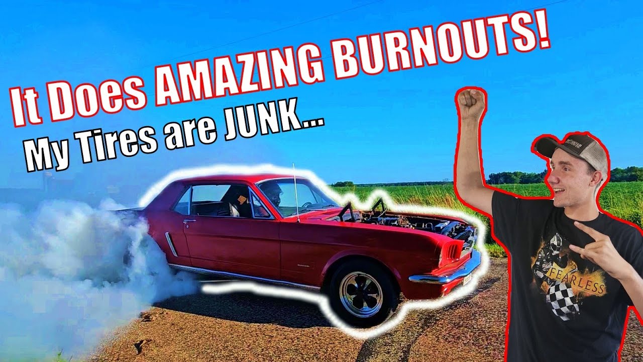 I Built a Dumpster Fire '65 MUSTANG! It Does AMAZING BURNOUTS! - YouTube