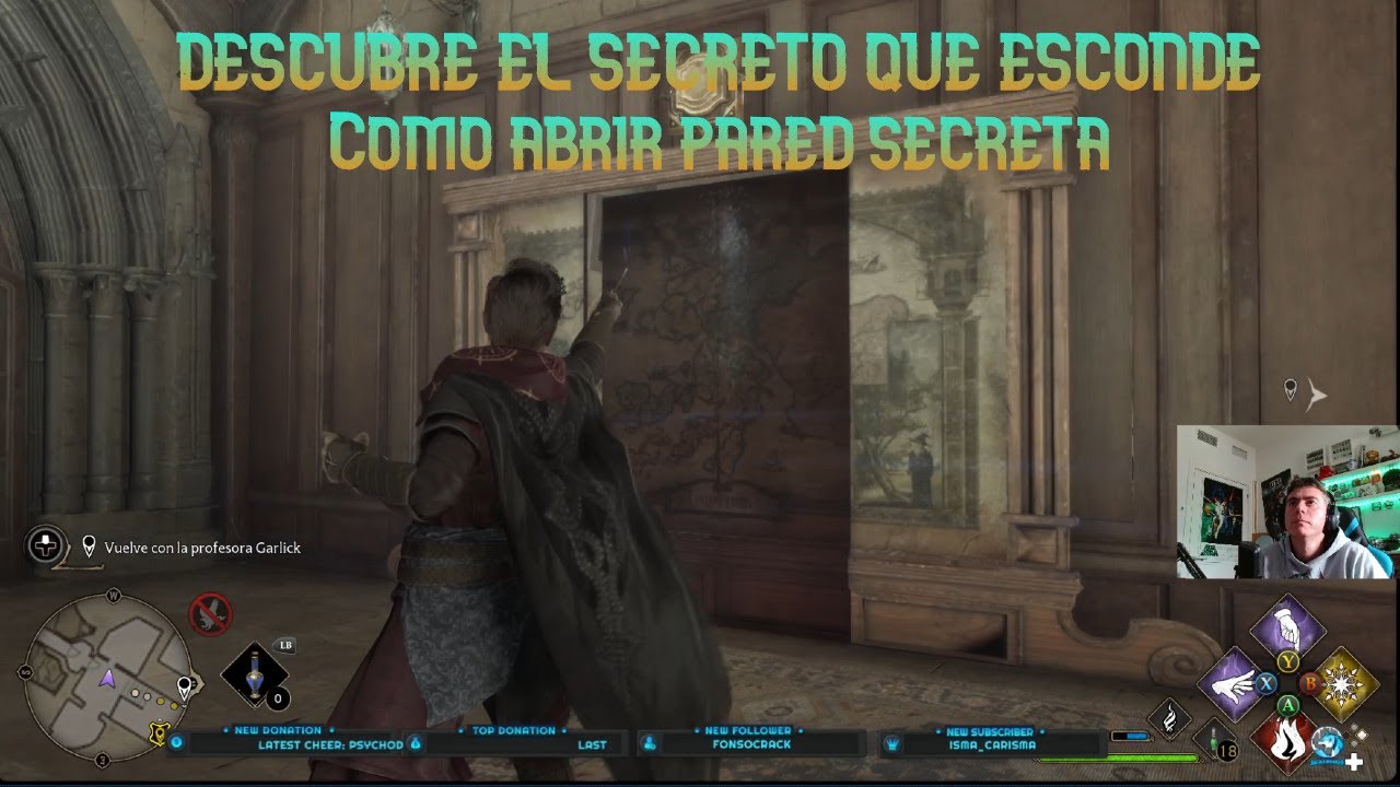 Sabes abrir el pasadizo secreto? Yo, si. ☑️ 100% 🎁 Hogwarts Legacy ...