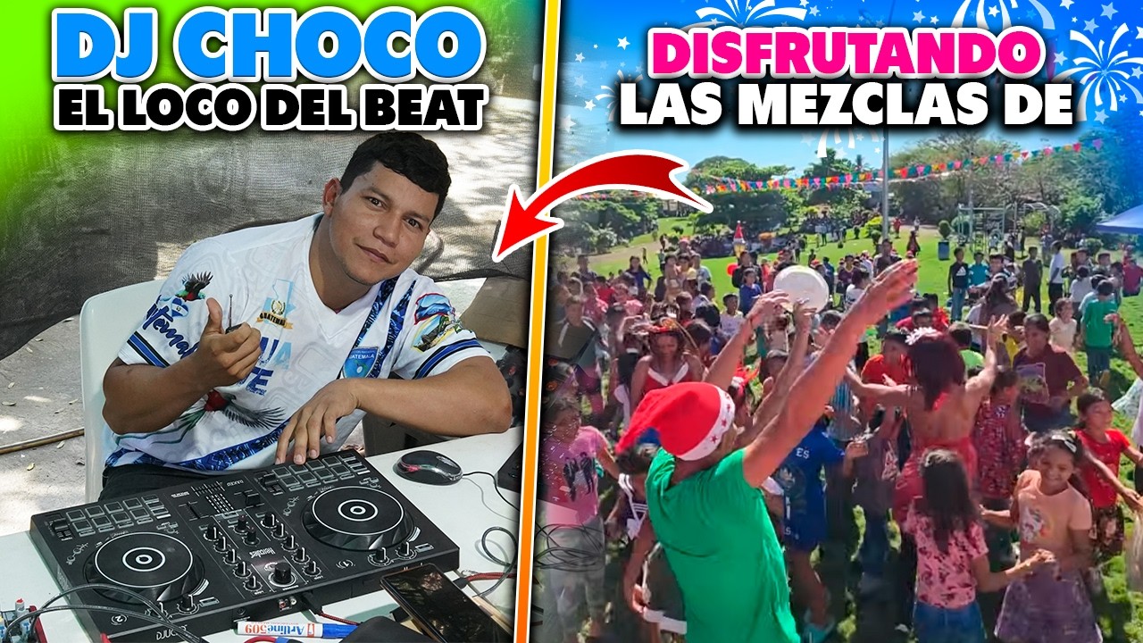 Dj Choco tiene a los niños entretenidos con la música - YouTube