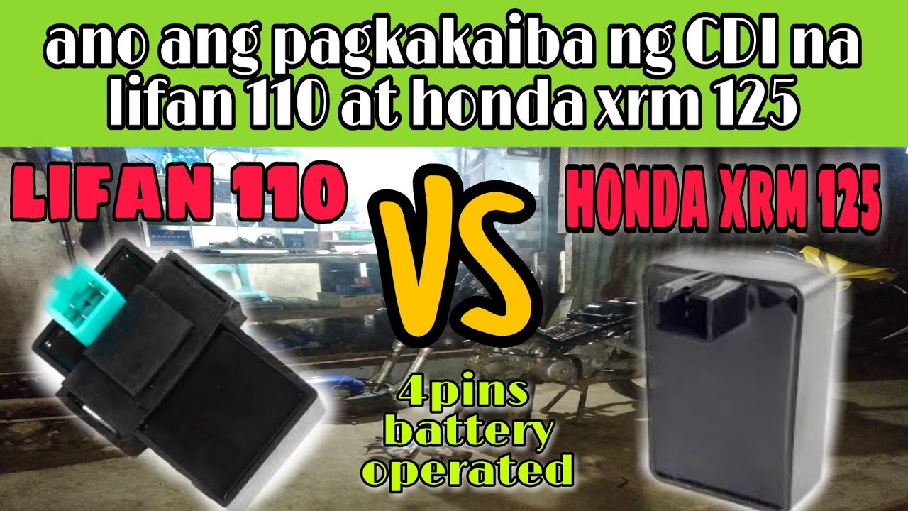 CDI NG LIFAN 110 AT HONDA XRM 125 ALAMIN ANG PAGKAKAIBA COLOR CODING cdi-ng-lifan-110-at-honda-xrm-125-alamin-ang-pagkakaiba-color-coding