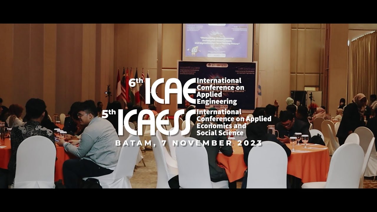 ICAE ICAESS 2023, Politeknik Negeri Batam - YouTube
