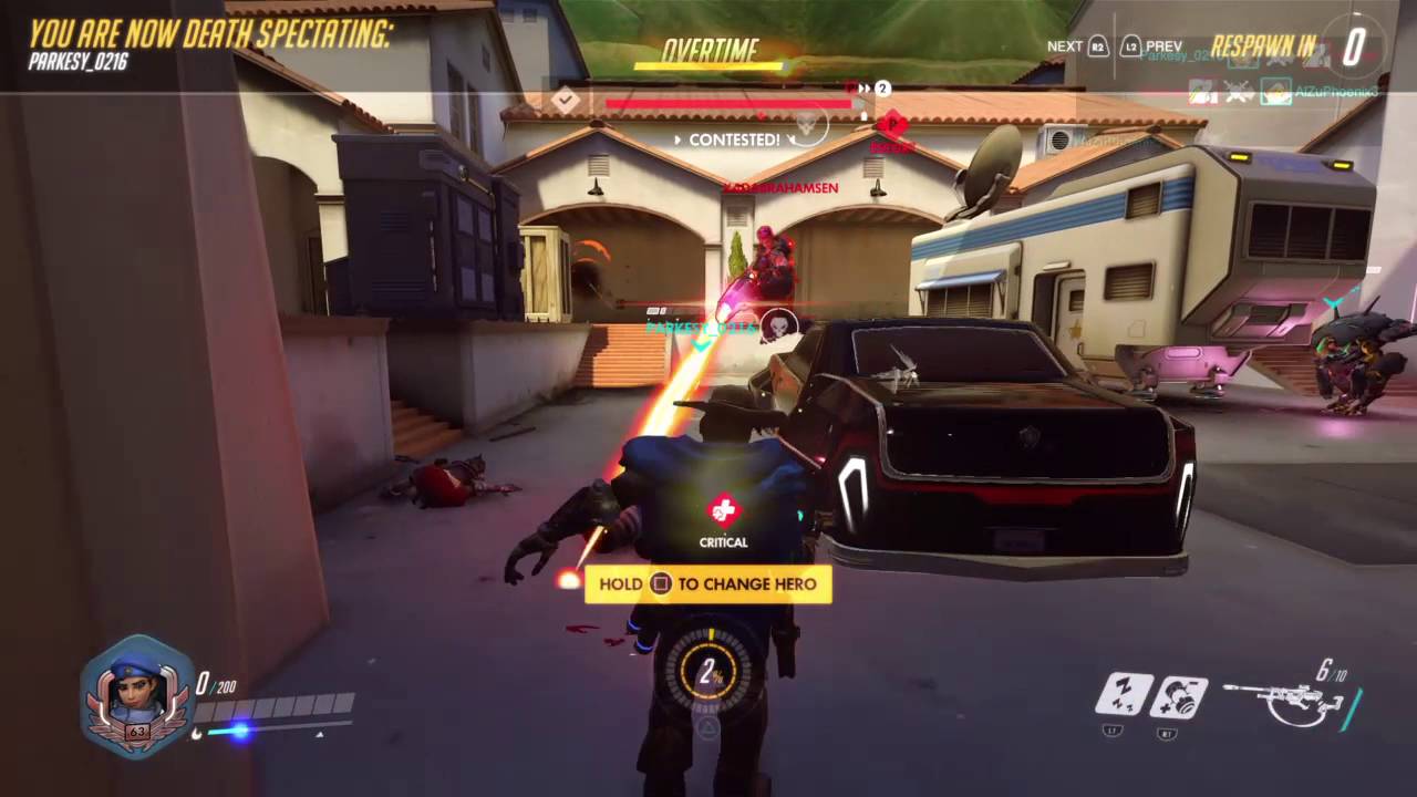 Overwatch: Last Second Win / Ana Ultimate - YouTube