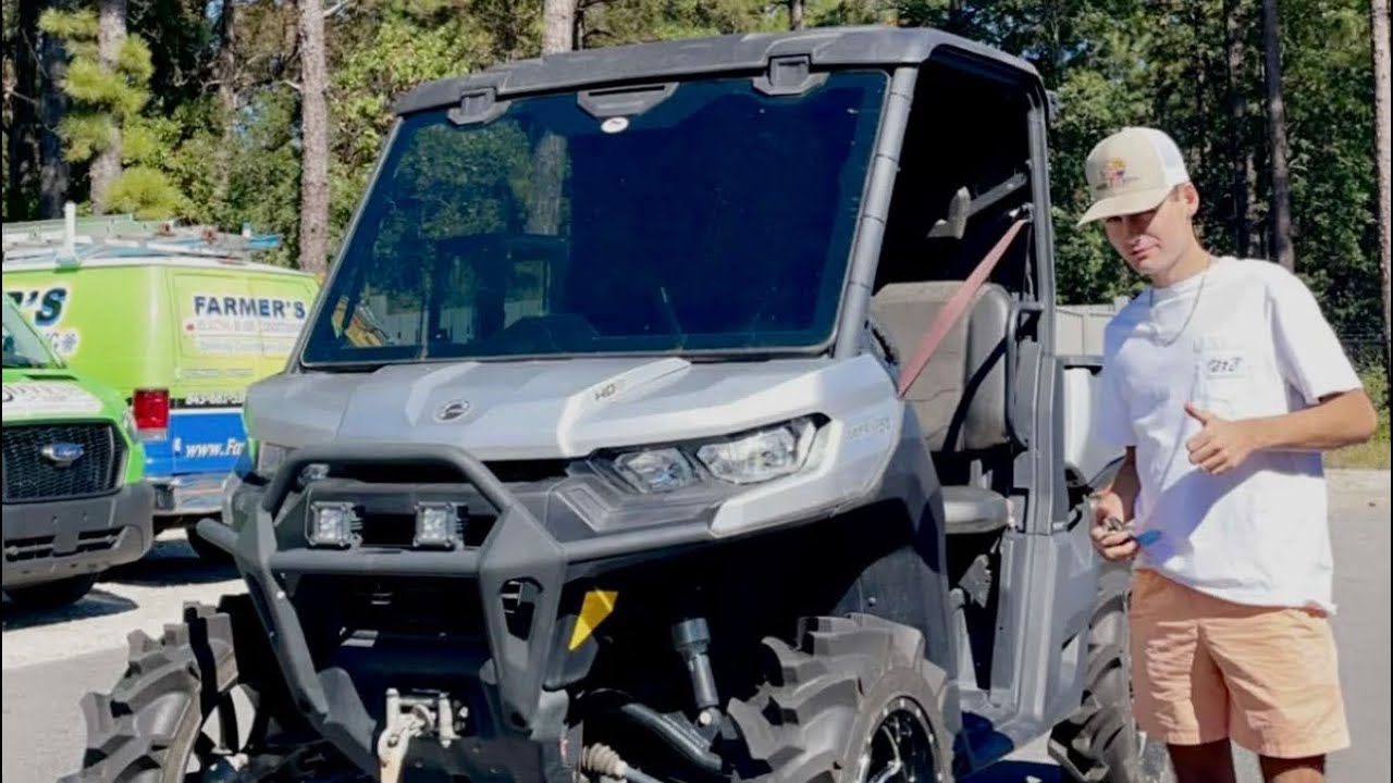 Picking up a SUPER CLEAN 2020 Can-Am defender | 100+ subscriber special ...