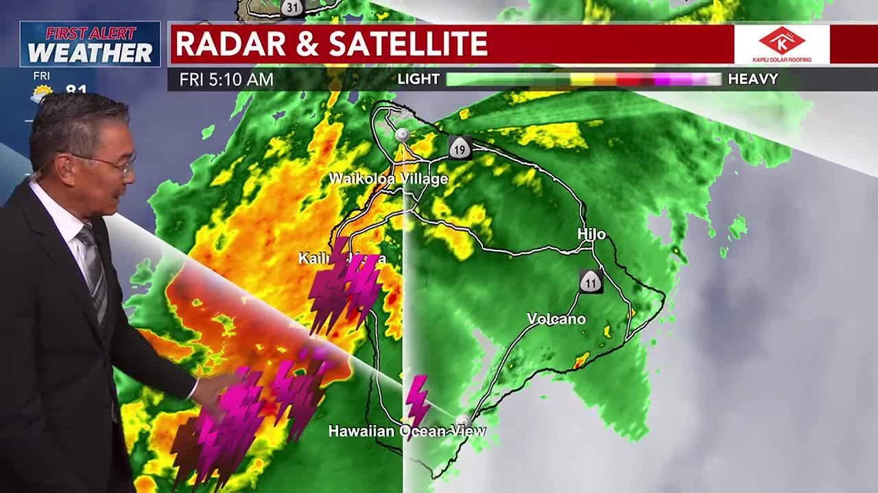 First Alert Weather: Flash flood warning extended for Hawaii Island ...