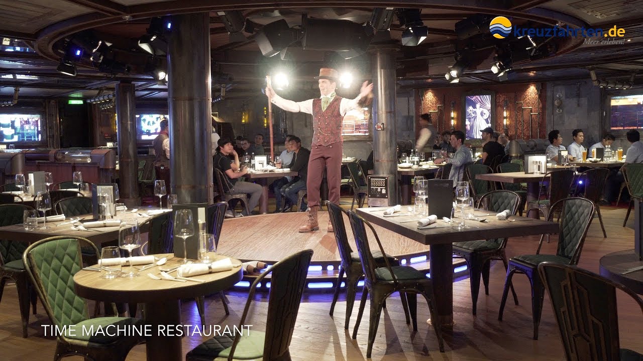 AIDAnova: Time Machine Restaurant - YouTube