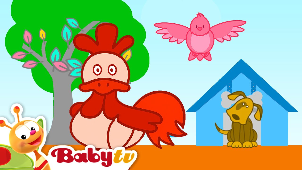 Learn Animals with Louie 🐄🐓🐖 | Fun Hide & Seek for Toddlers - YouTube