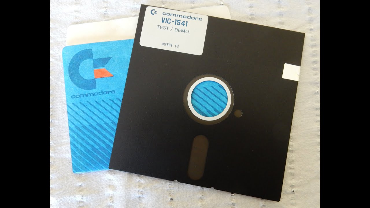 Commodore 1541 disk drive alignment - YouTube