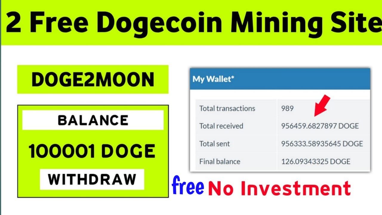 How To Mine Dogecoin? Step by Step on Any PC (2021) dogecoin mining ...