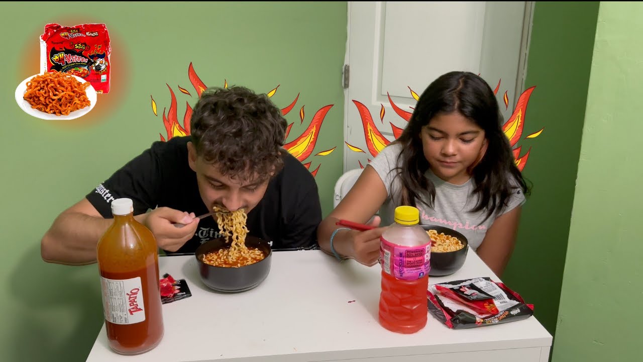 Spicy Noodles Challenge | Fail** - YouTube