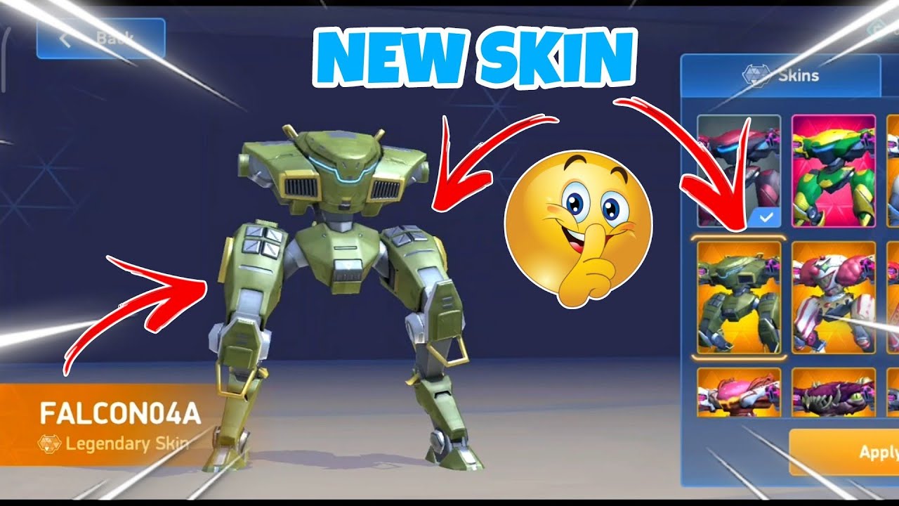 Mastering the Mech: A Closer Look at the FALCO04A Arena Skin 🔍🤖" - YouTube